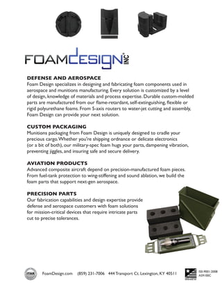 Foam Design | PDF | Chemistry | Science