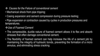 Foamed cement | PPTX