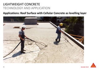 Light Weight Concrete for Light Strcutures | PDF