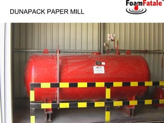 Foamfatale Tank Fire Protection and Fire Truck references by Dr. Szocs ...