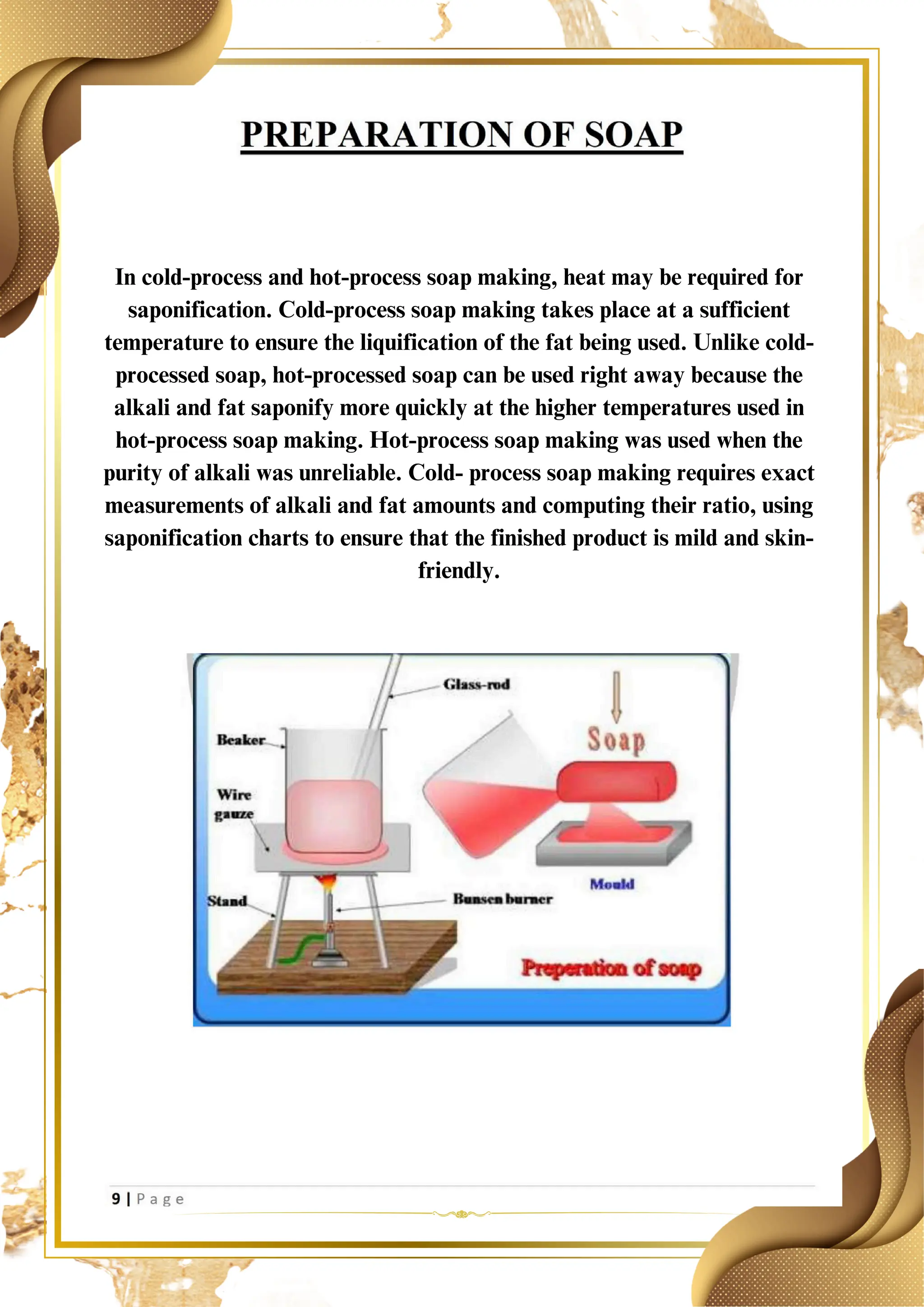 chemistry project on foaming capacity of soap class 11 | PDF