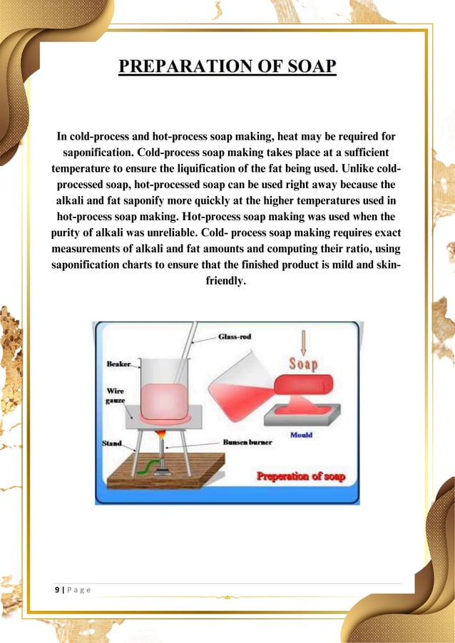 chemistry project on foaming capacity of soap class 11 | PDF