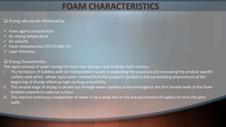 FOAM MAT DRYING TECHNIQUE.pptx