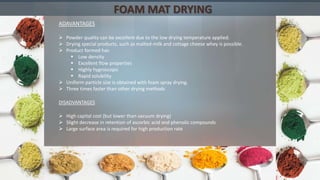 FOAM MAT DRYING TECHNIQUE.pptx