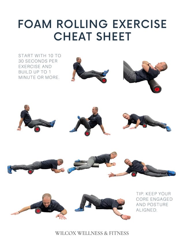 Foam Rolling Guide | PDF | Physical Therapy | Wellness
