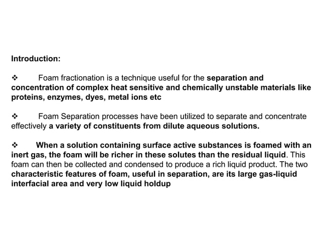 Foam Separation ppt.ppt