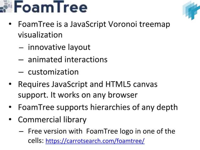Foamtree@reactome | PPTX | Graphics Software | Computer Software and Applications