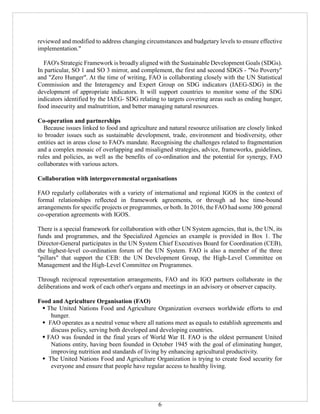 FOA, Food and agriculture organization | PDF