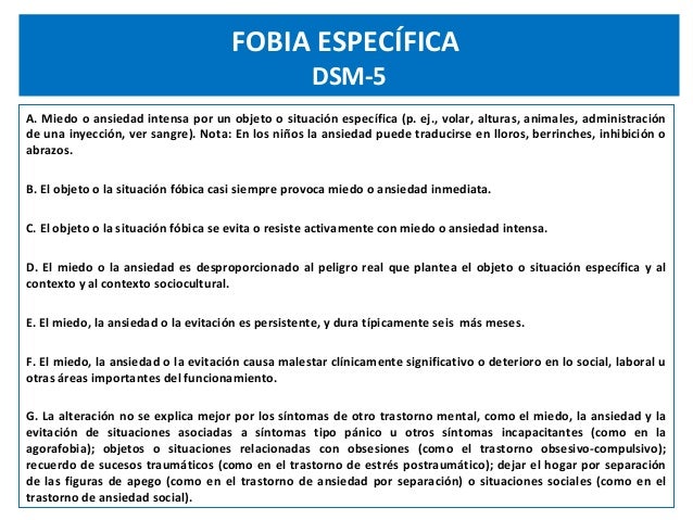 Psicotel Cómo Tratar La Ansiedad Fobia Específica