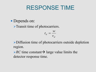PHOTODETECTORS | PPTX