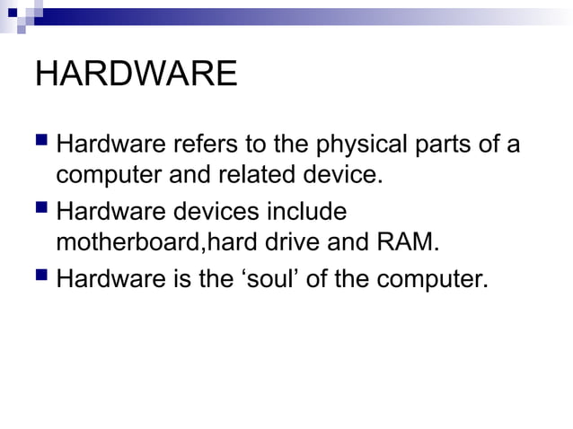 PRESENTATION OF INFORMATION PROCESSING SYSTEM | PPT