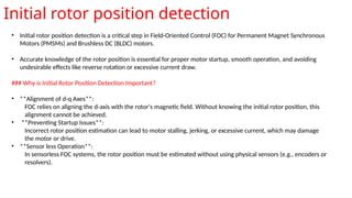 Field oriented control of PMSM motor FOC.pptx