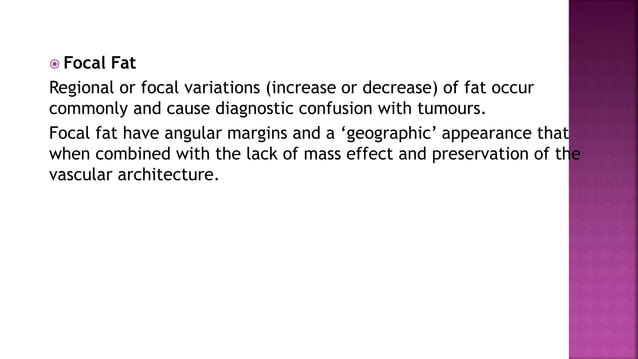 Focal and diffuse lesions of liver | PPTX