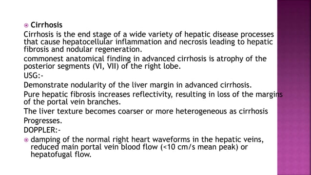Focal and diffuse lesions of liver | PPTX