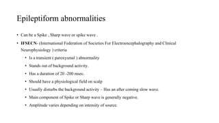 Focal epileptiform patterns principles of polarity | PPTX