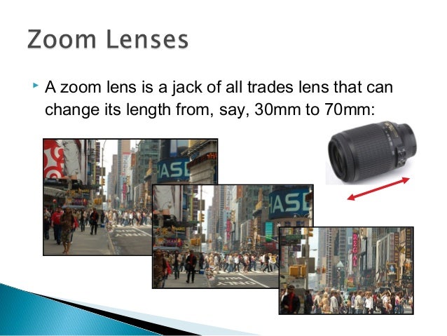 Photography: 2 - Lens Sizes and Depth of Field