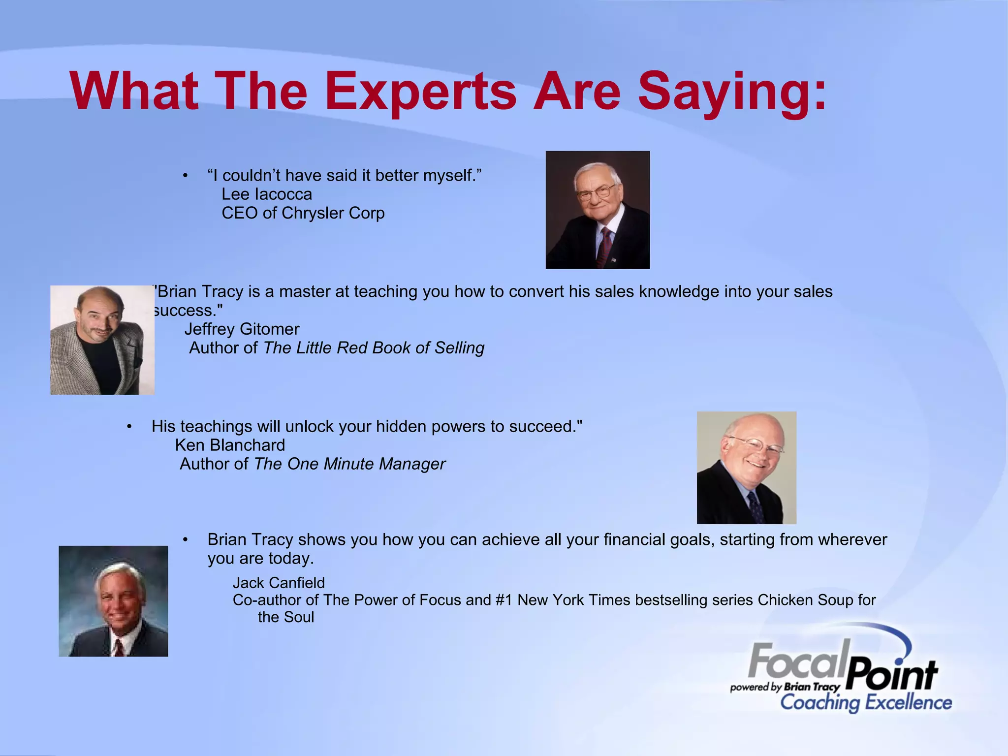 FocalPoint Business Coaching Overview | PPT