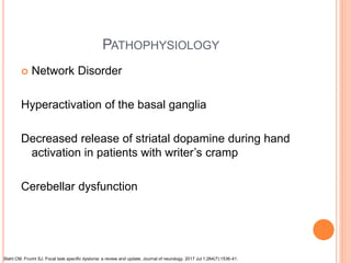 Focal Task Specific Dystonia | PPTX | Brain and Nervous System ...