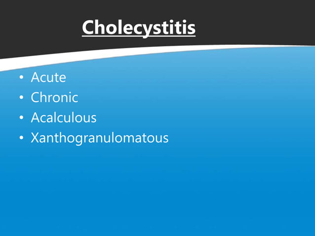 Focal vs diffuse gall bladder wall thickening | PPTX | Digestive ...