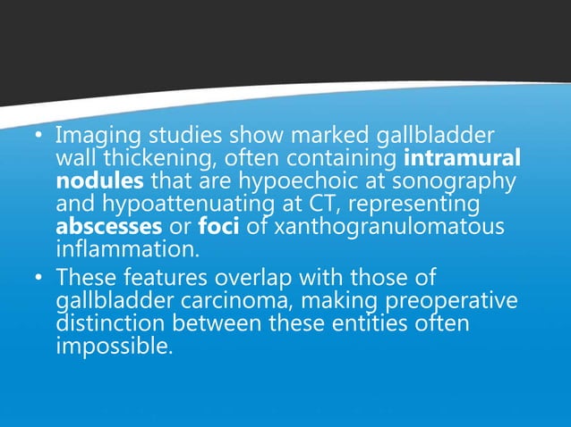 Focal vs diffuse gall bladder wall thickening | PPTX | Digestive ...