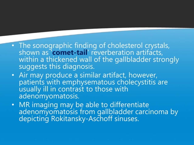 Focal vs diffuse gall bladder wall thickening | PPTX | Digestive ...