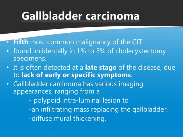 Focal vs diffuse gall bladder wall thickening | PPTX | Digestive ...