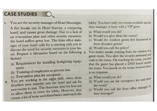 Front Office Case Study | PDF