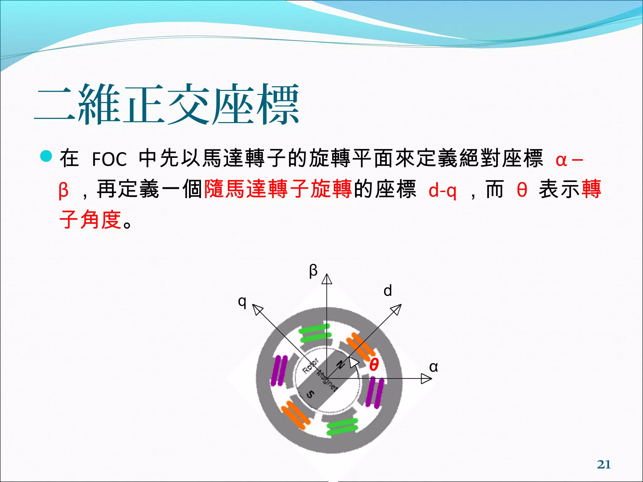 BLDC FOC 控制原理 | PPT