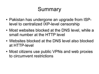 The Anatomy of Web Censorship in Pakistan | PDF | Internet | Computing