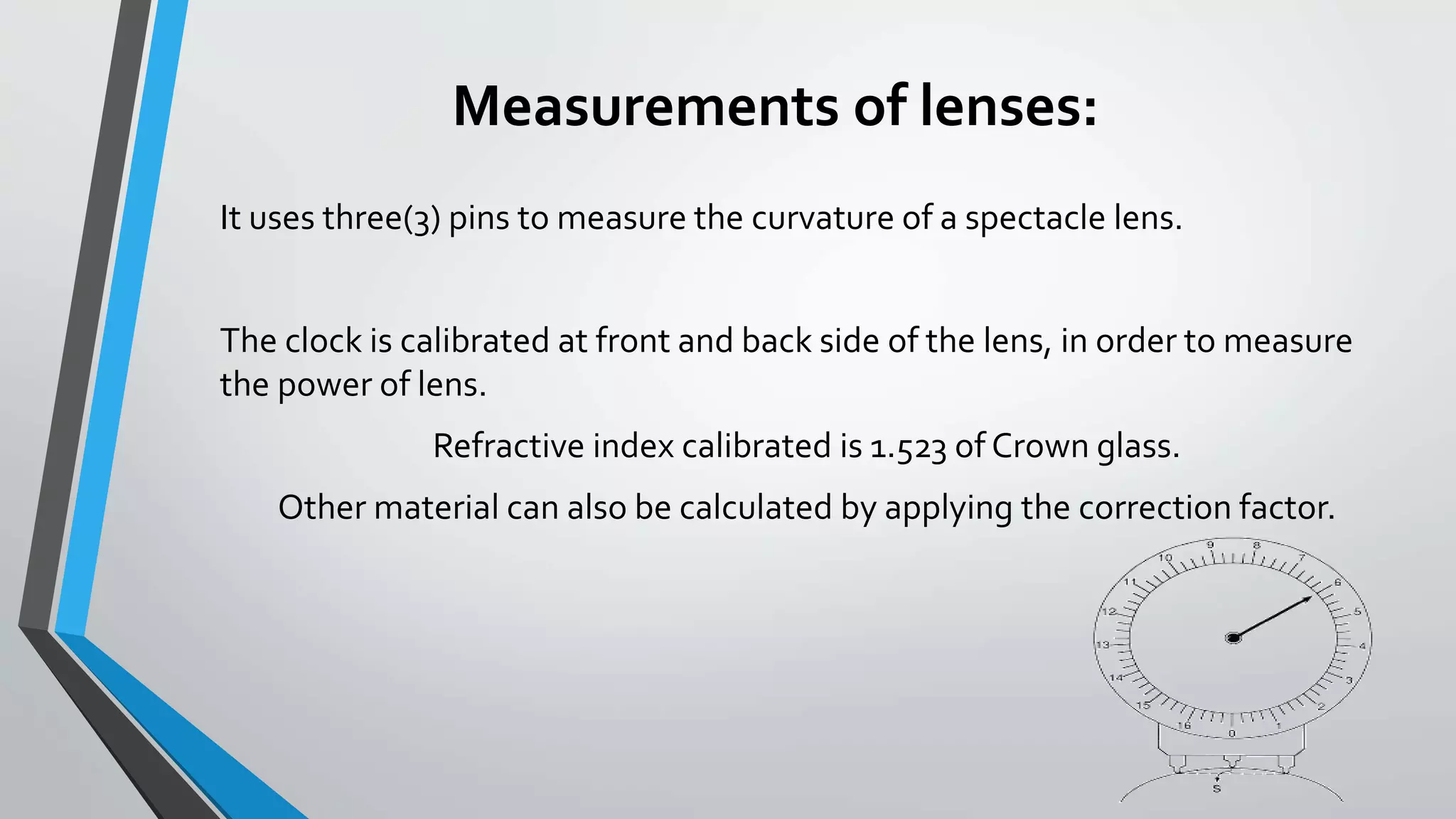 Lensometry (Focimeter) | PPTX
