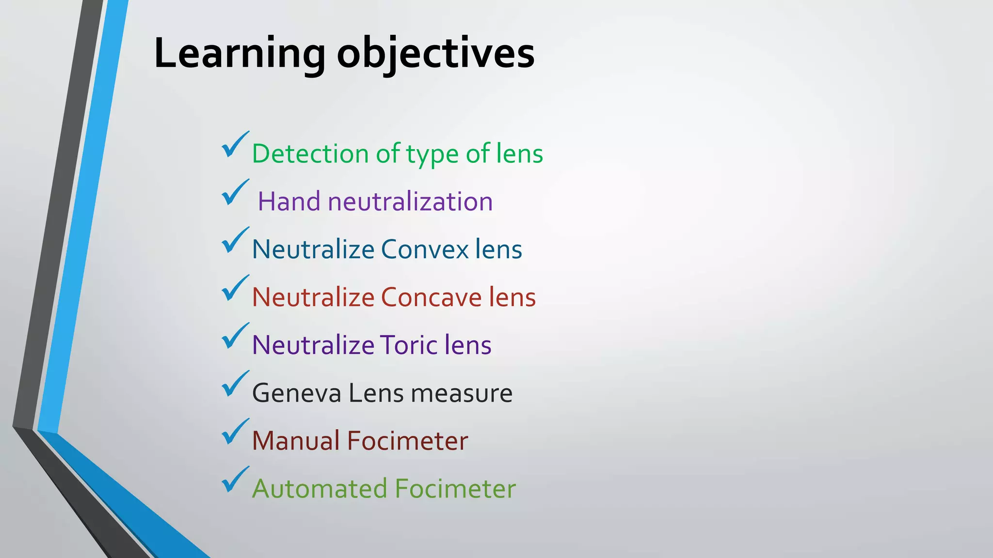 Lensometry (Focimeter) | PPTX