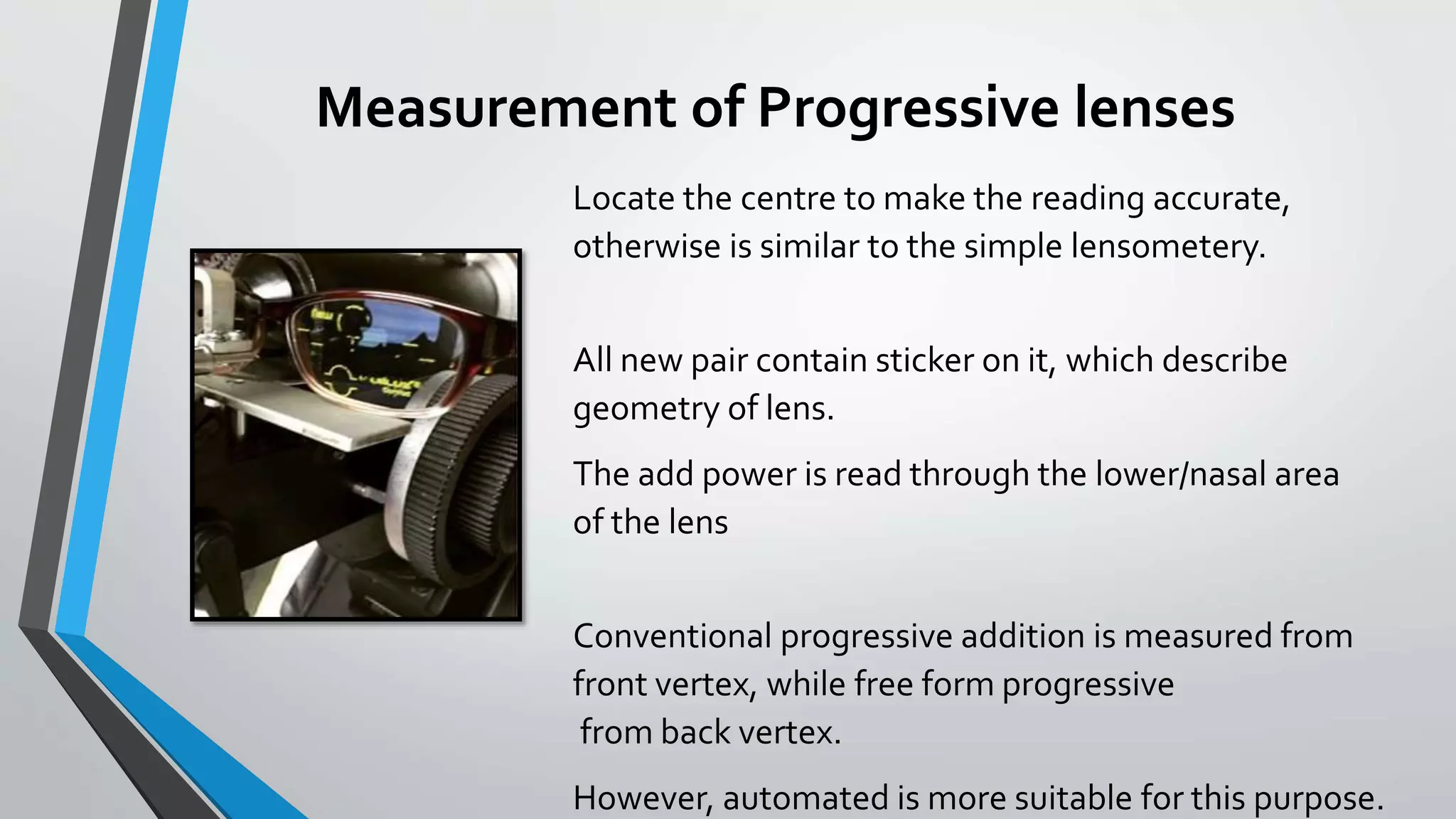 Lensometry (Focimeter) | PPTX