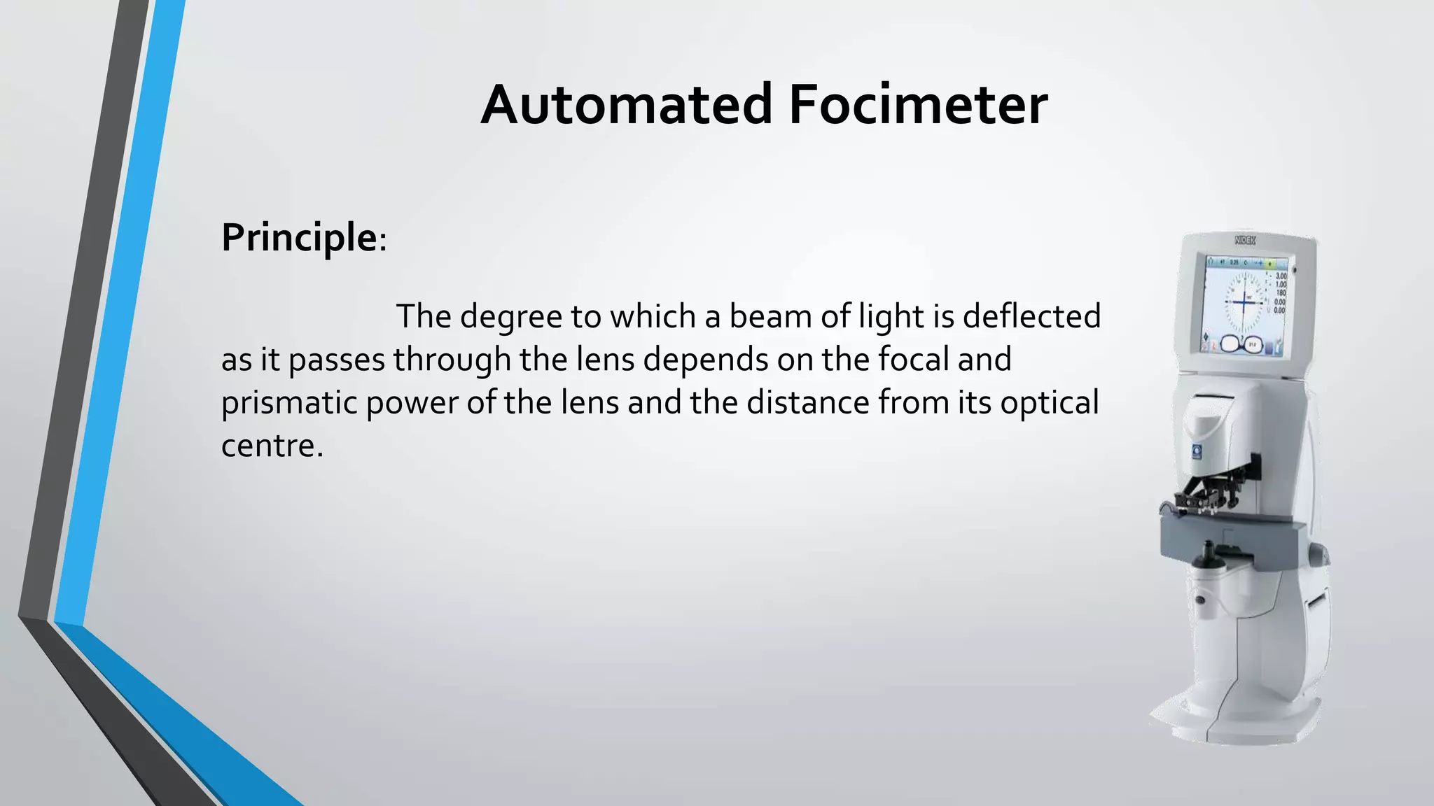 Lensometry (Focimeter) | PPTX