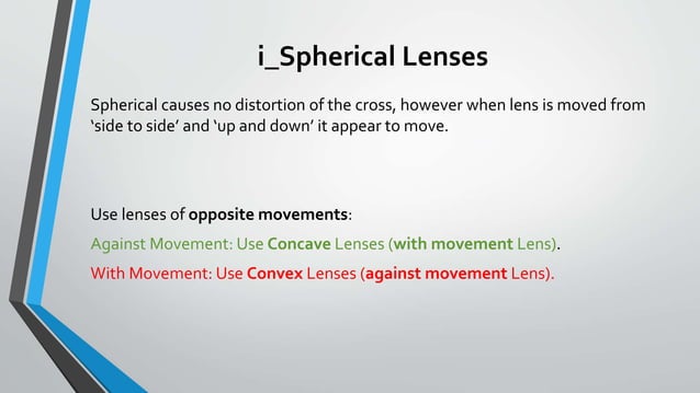 Lensometry (Focimeter) | PPTX | Eye and Vision Conditions | Diseases ...