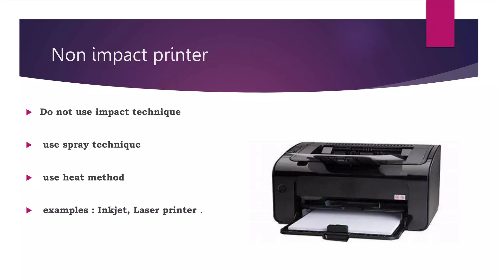 printer and its types in computer fundamentals.. | PPTX