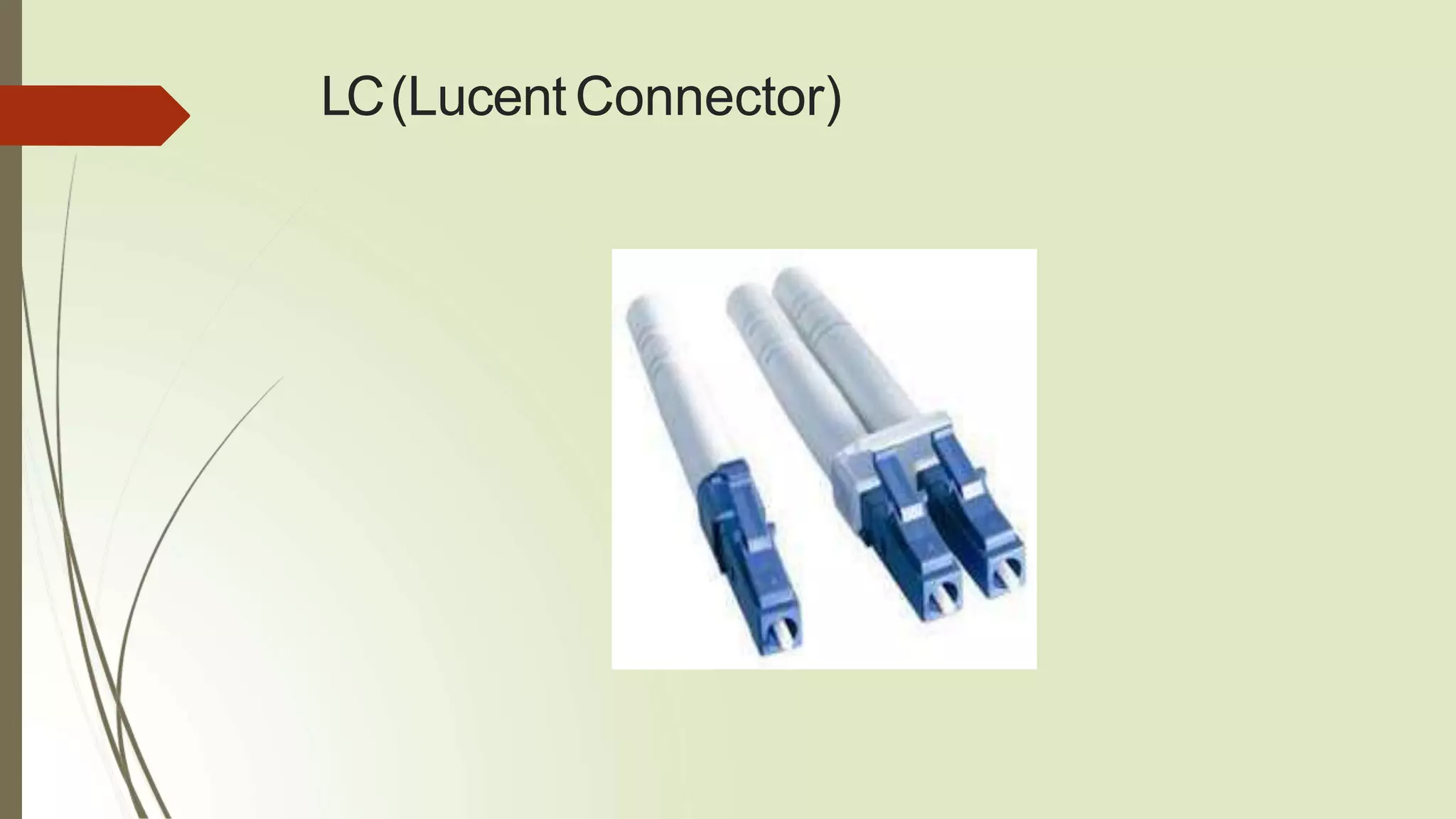 fiber optic communication connectors | PPT