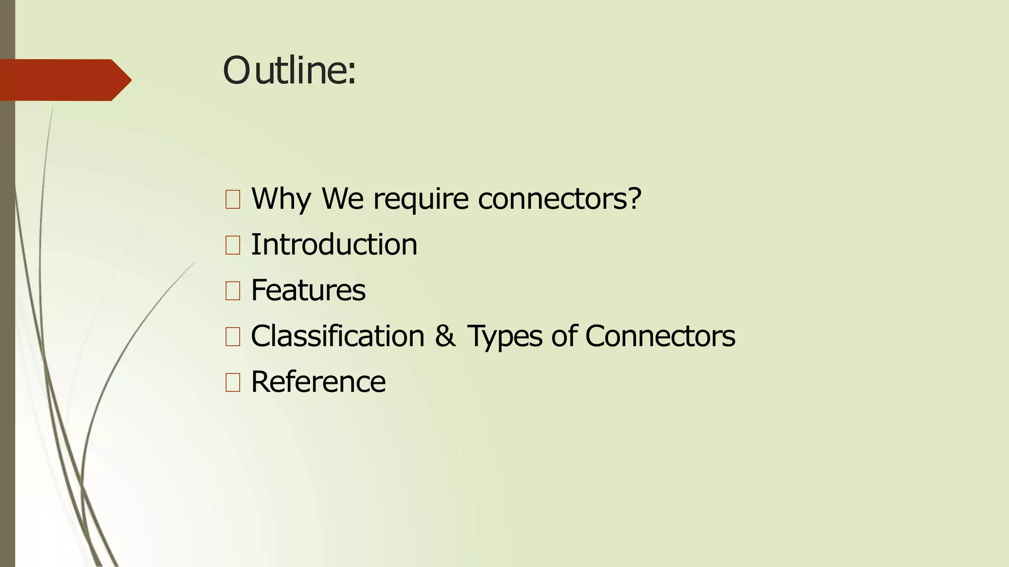 fiber optic communication connectors | PPT