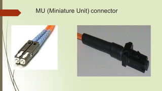 fiber optic communication connectors | PPTX