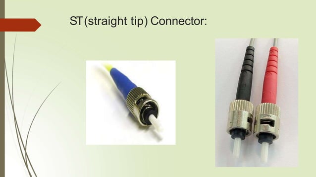 fiber optic communication connectors | PPT