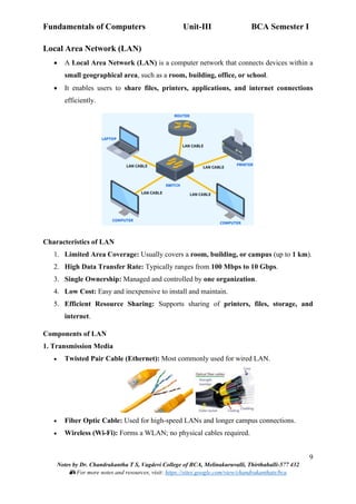 Fundamentals of Computers(FOC): Unit-III Operating Systems , Computer ...