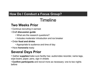 Focus-Groups-PPT_ Basics and further discussion | PDF
