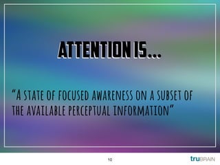 Focus and Attention | PDF