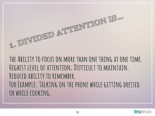 Focus and Attention | PDF