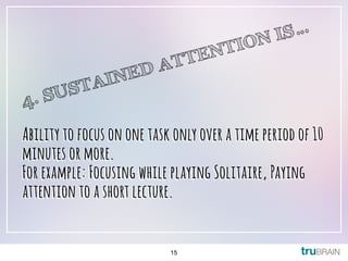 Focus and Attention | PDF