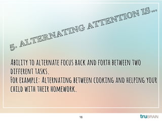 Focus and Attention | PDF