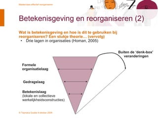 Focus Aoo Presentatie Masterclass Effectief Reorganiseren.Ppt