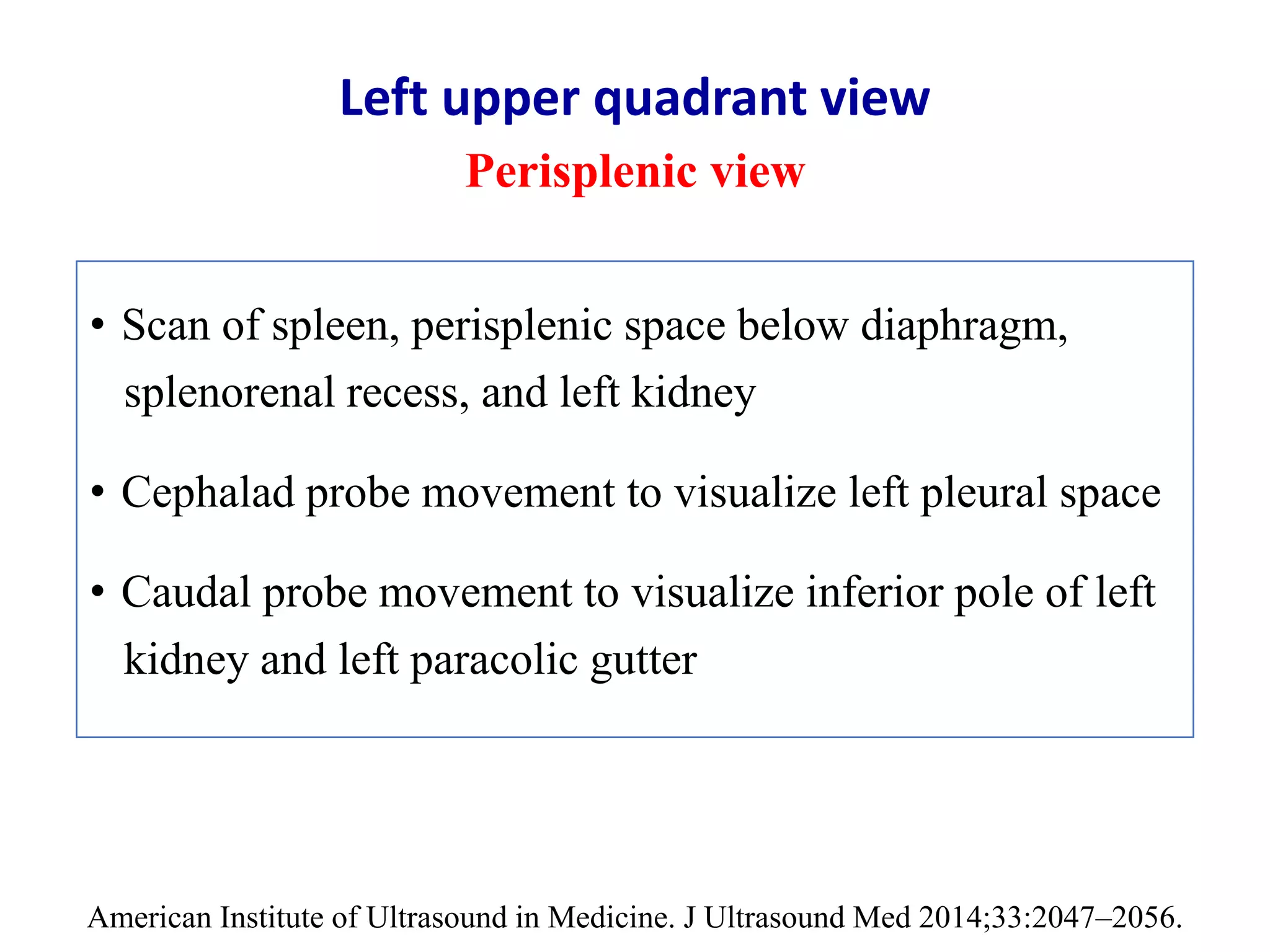 Extended focus assessment with sonography for trauma | PPTX