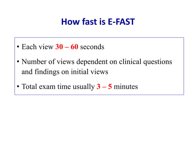 Extended focus assessment with sonography for trauma | PPTX | First Aid ...