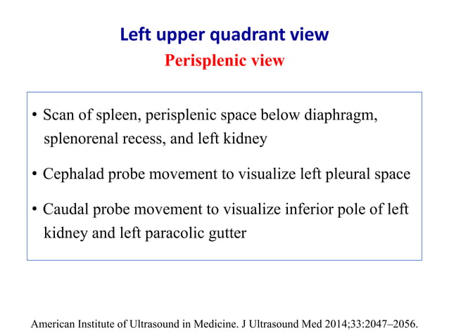 Extended focus assessment with sonography for trauma | PPTX | First Aid ...