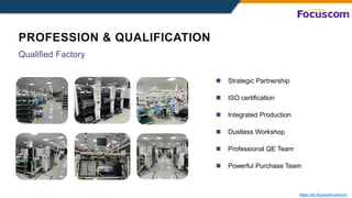 Focuscom Company Presentation and Solutions | PPT